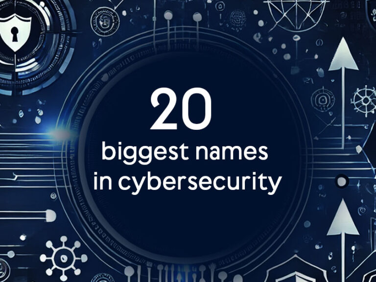 These are the 20 biggest names in cybersecurity - Cybersec 365